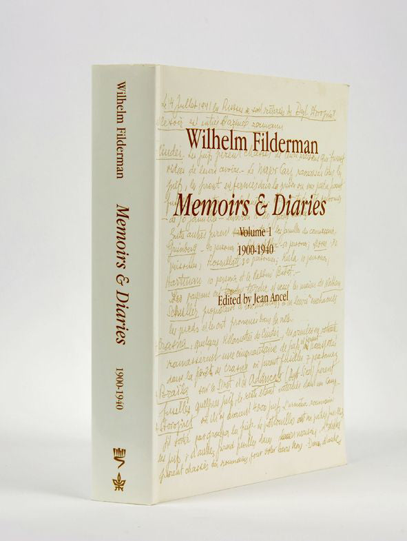 Wilhelm Filderman: Memoirs and Diaries, volume 1 – 1900-1940 – Yad ...